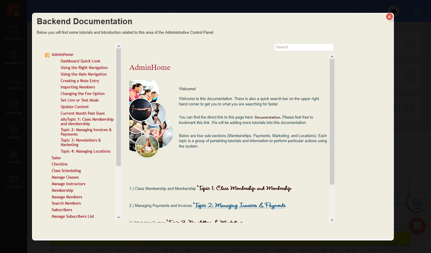 New!!! Backend Documentation Update | Fitsoft – Solutions for the Fitness Community